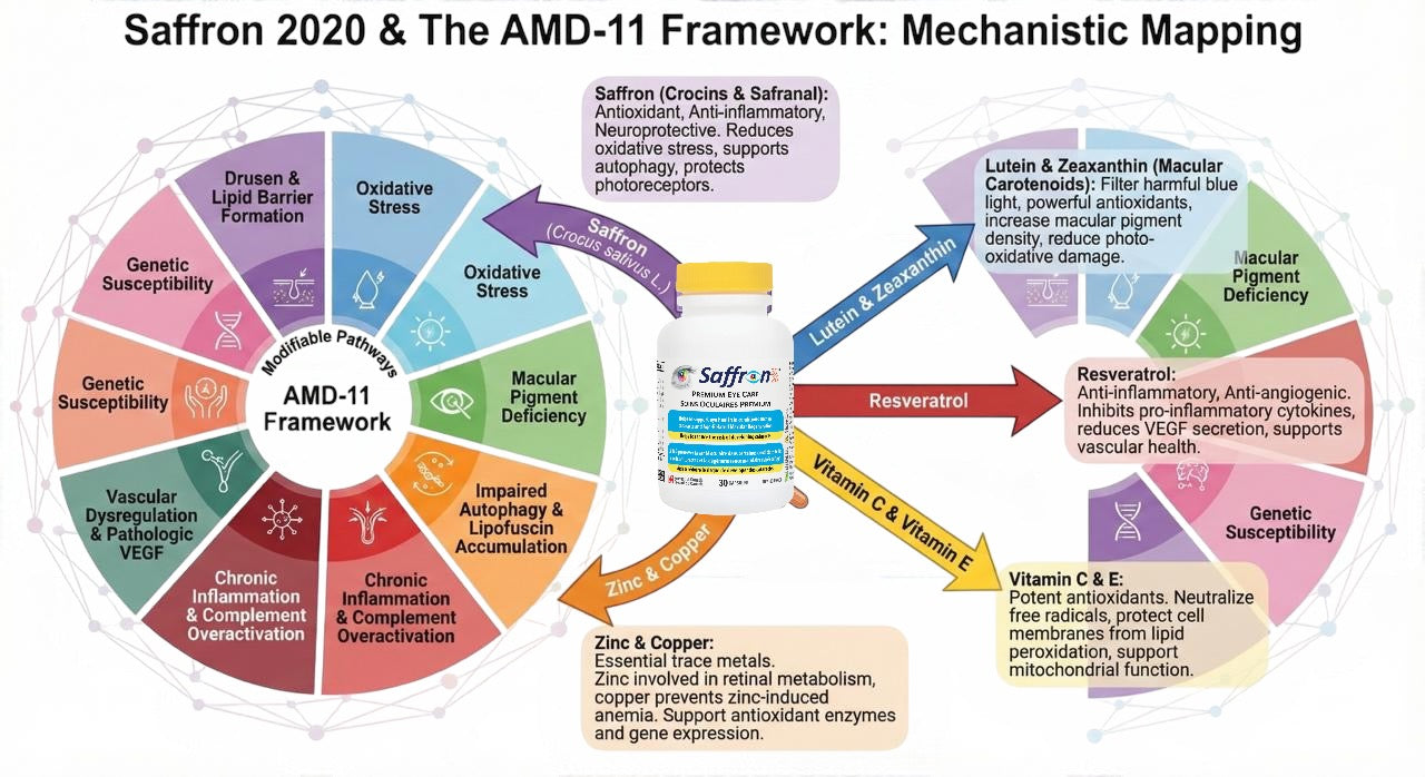 Saffron 2020- A Comprehensive, Science-Driven Approach to Macular Heal